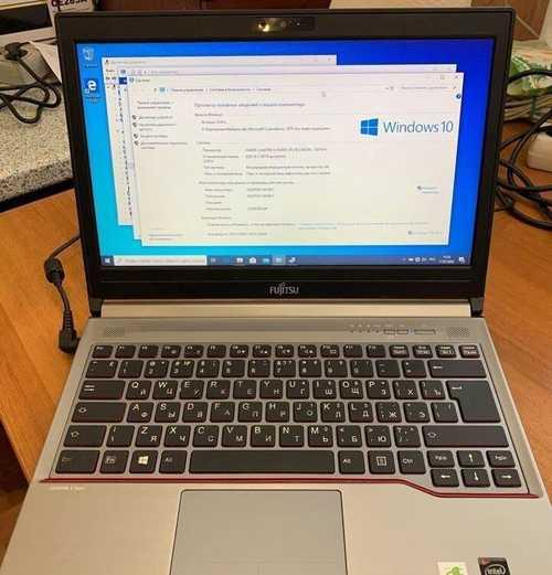 Fujitsu lifebook E734 (i5-8gb-ssd500+докст)