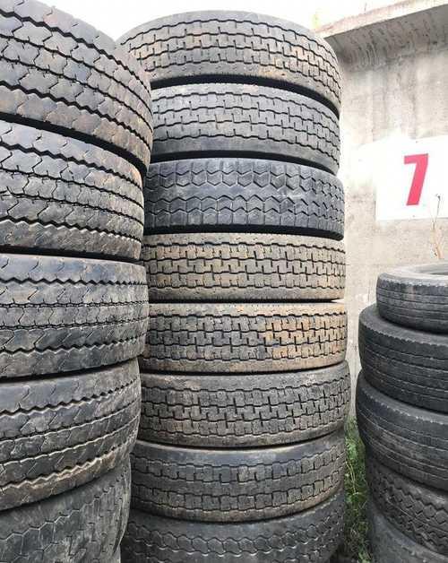 Шины б/у 11 r22.5 грузовые на камаз маз арт.123