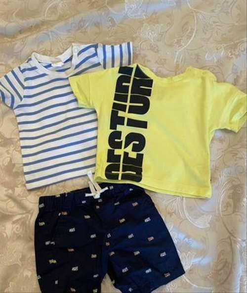 Летняя одежда пакетом H&M, Crockid