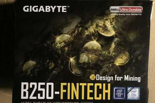 Gigabyte ga B250 fintech оригинал