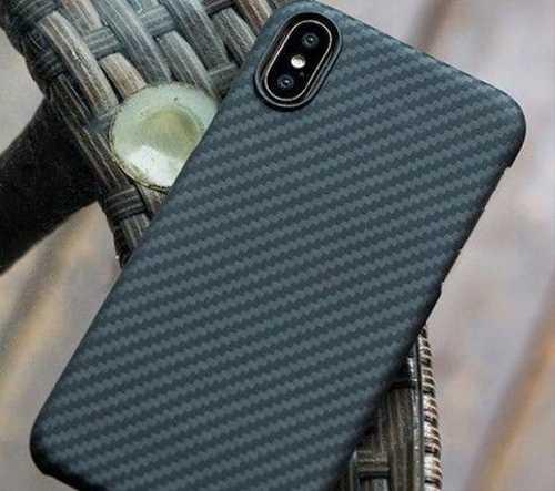 Чехол Pitaka MagEZ Case для iPhone X (10) серый