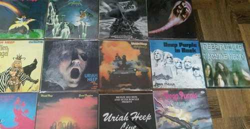 Uriah heep & deep purple на виниле