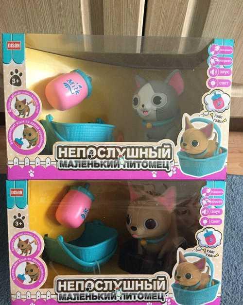 Интерактивные игрушки Собака, кошка