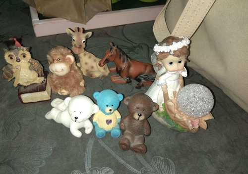 Статуэтки,мишка-копилка