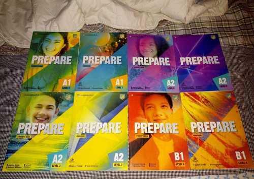 Prepare Учебник + DVD и Тетрадь CD Второе издание