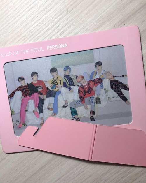 Лимитированная рамка BTS persona mots бтс