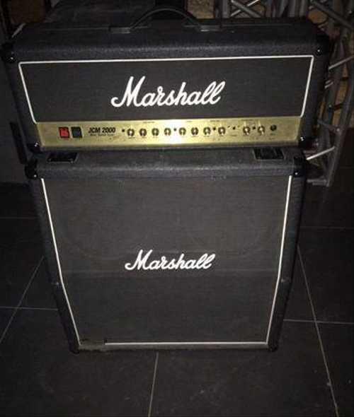 Marshall jcm 2000 tsl 100 и кабинет 1960A