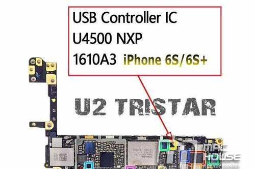 Контроллер питания iPhone 6S/6S plus Tristar U2
