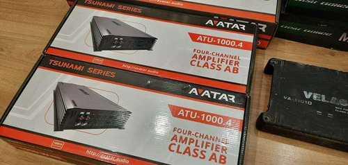 Усилители (4 кан) Avatar ATU-1000.4 (4x250w) 2шт