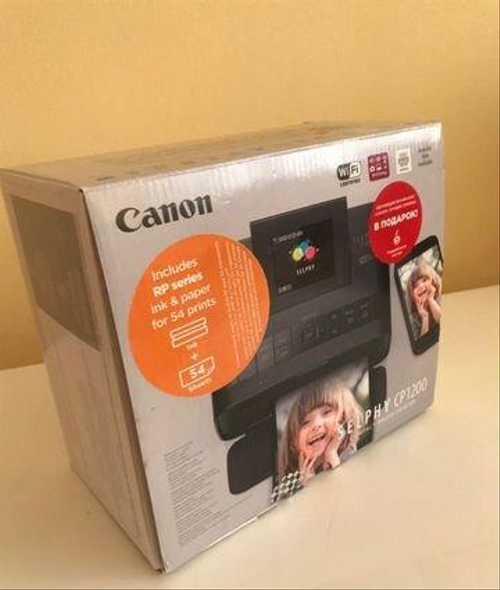 Canon selphy CP1200 фотопринтер