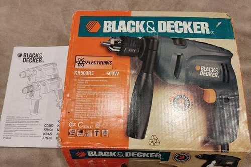 Дрель Black&Decker KR500RE-хк
