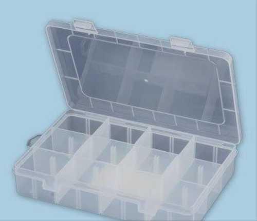 Коробка для швейных принадлежностей "Gamma", цвет: прозрачный, арт. ом-064