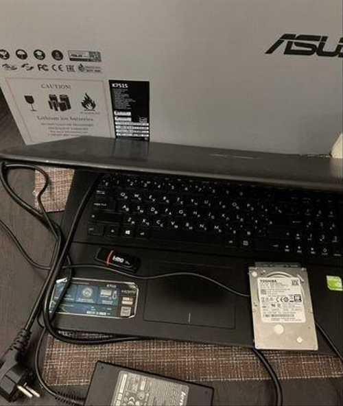 Ноутбук Asus K751S (на восстановление или запчасти