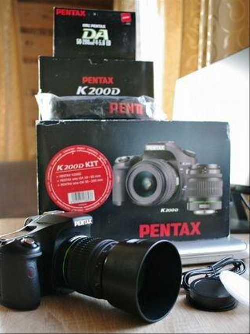 Pentax K200D и Pentax DA 50-200 mm f/ 4-5.6