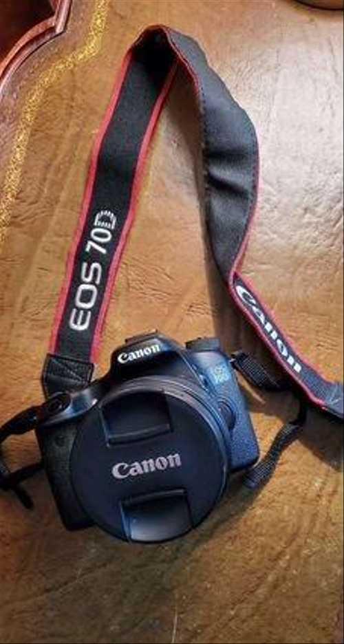 Цифровой фотоаппарат canon EOS70D