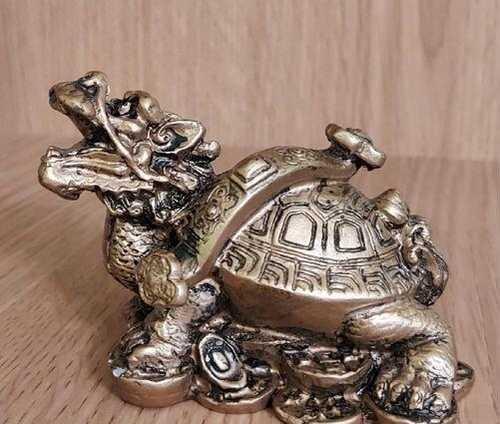 Статуэтка черепаха дракон
