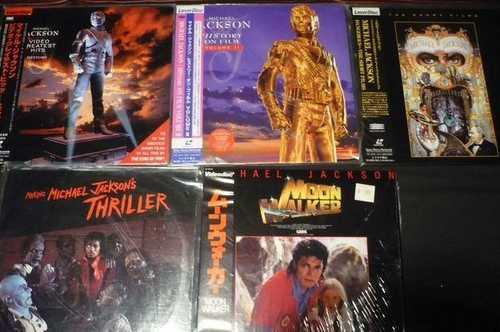 Лазерные диски LD LaserDisc Michael Jackson Япония