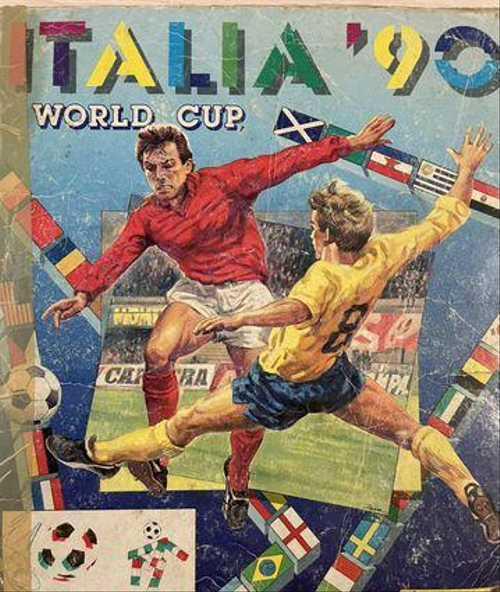 Альбом panini 1990