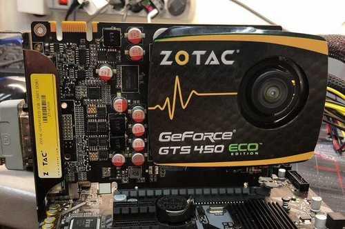 Видеокарта Zotac GTS450 2GB