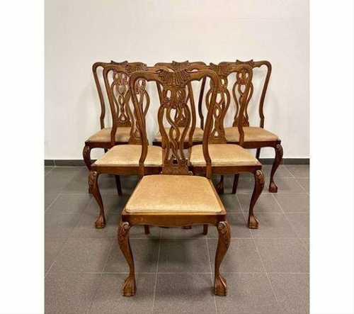 Антикварные стулья в стиле Чиппендейл