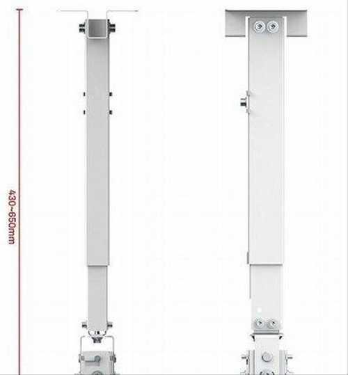 Кронштейн потолочный Uniteki PM2102W (Белый)