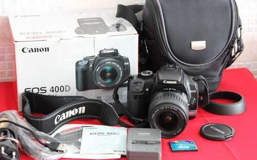 Canon 400D kit 18-55