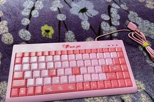 Клавиатура sven Standard Mini 4000 Pink USB