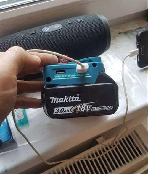 Usb адаптер на аккумуляторы makita