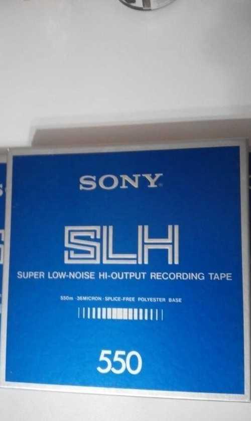 Магнитофонная лента sony SLH-550 550м