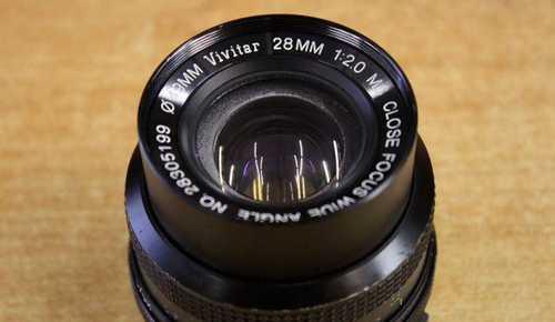 Vivitar 28mm 2 MC OM