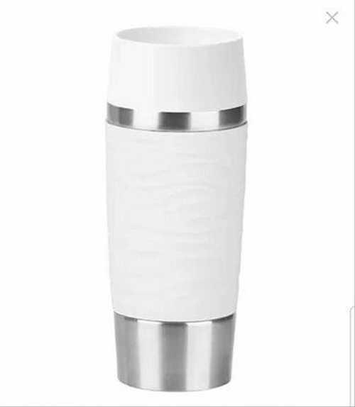 Термокружка Emsa Travel Mug Waves, 0,36 л White (N