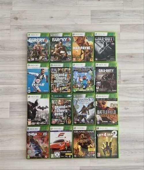 Xbox 360 Игры Лицензия