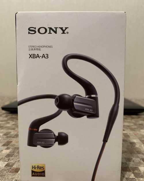 Проводные наушники Sony XBA-A3
