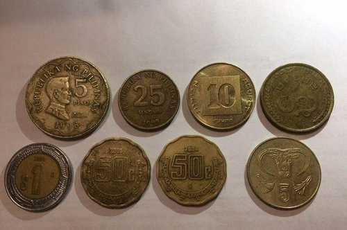 Набор разных монет