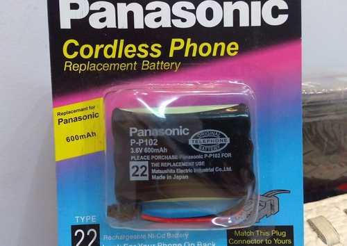 Ni-Cd аккумулятор Panasonic P-P102 3.6V 600mAh