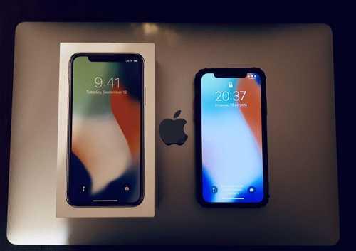 iPhone X Silver 256GB (Ростест)