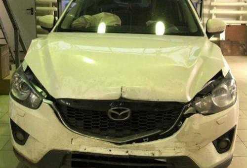 Mazda cx-5 Ноускат капот бампер решётка фары сх-5