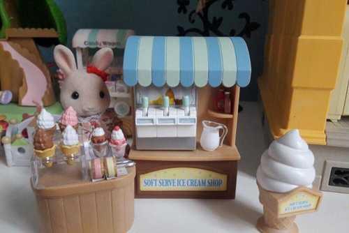 Sylvanian Families Магазин мороженого+манеж