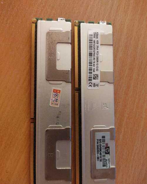 Серверная память Kllisre DDR3 4GB 1333MHz x2 ECC