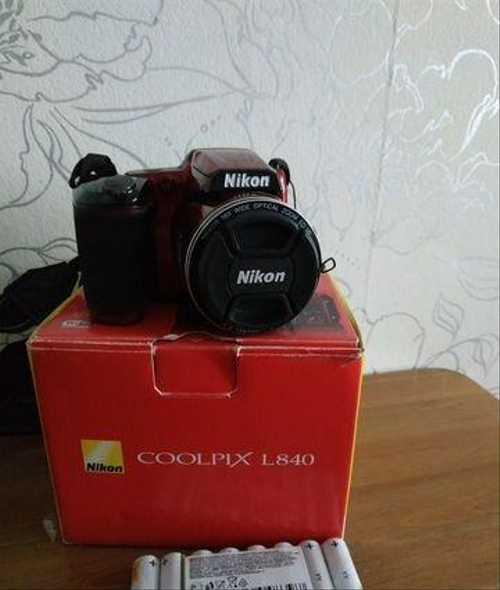 Фотокамера nikon L 840 red