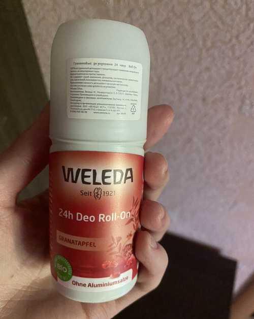 Weleda дезодорант новый