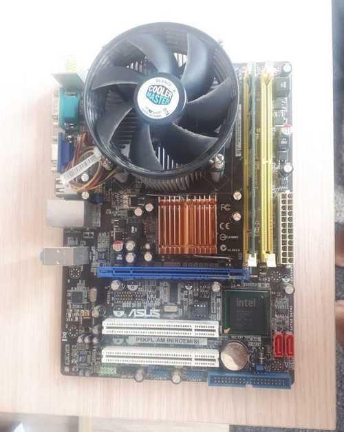 Asus p5kpl-am in/roem/si + C2D 7500 + 2GB DDR2