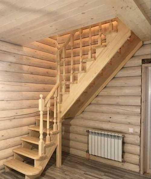 Деревянная лестница по вашим размерам