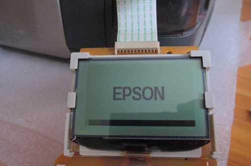 Экран панели управления шф принтеров Epson Pro