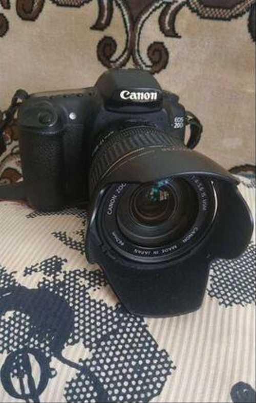 Фотоаппарат Canon eos 20D, Объектив Canon EF-S17-8