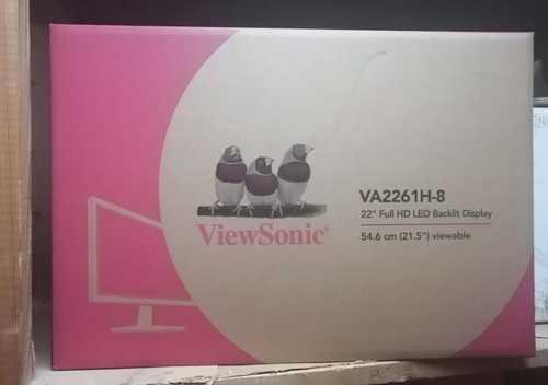 Монитор ViewSonic 21.5" VA2261H-8 черный TN LED 5m