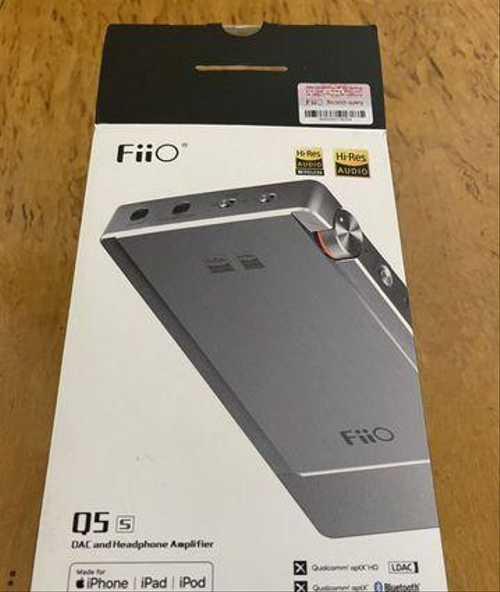 Усилитель с цап Fiio Q5s