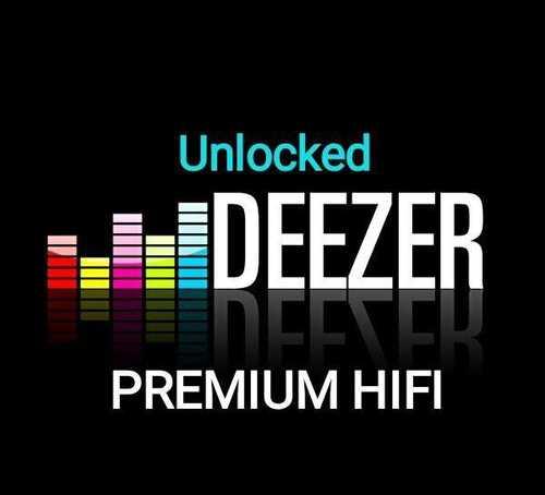 Deezer. Безлимитный Premium hifi. Вечный премиум