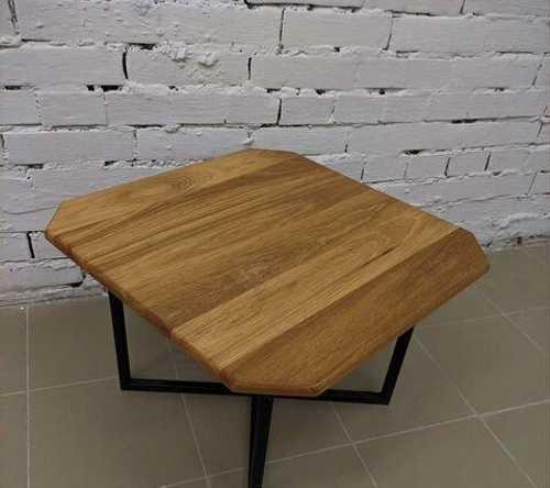 Кофейный столик из дуба ручной работы