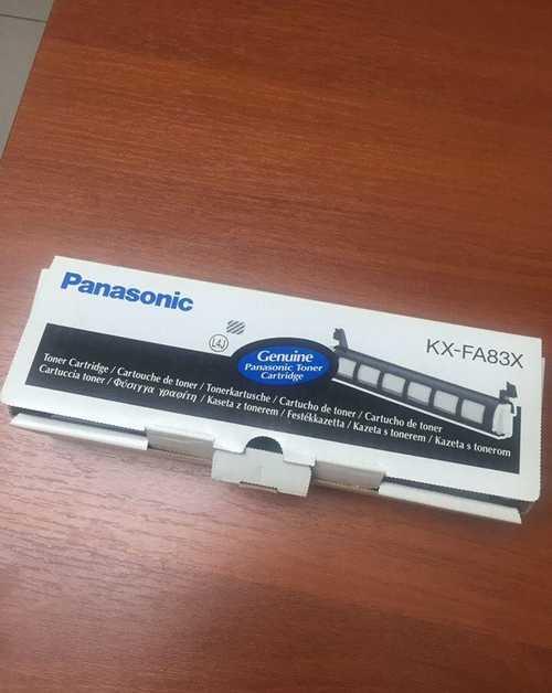 Тонер картридж panasonic kx-fa83 kx-fat88